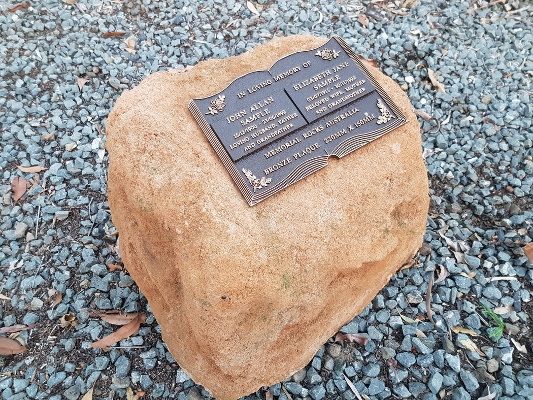 LARGE MEMORIAL ROCKS - DOUBLE CAPACITY – Memorial Rocks Australia
