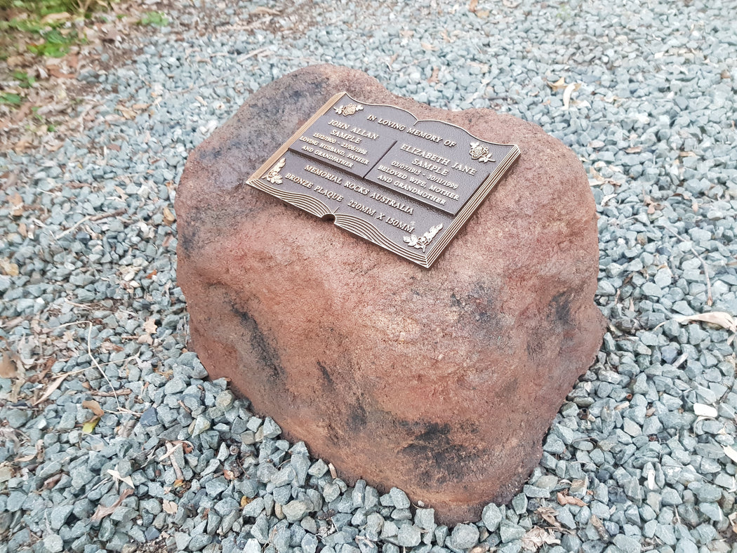 LARGE MEMORIAL ROCKS - DOUBLE CAPACITY – Memorial Rocks Australia