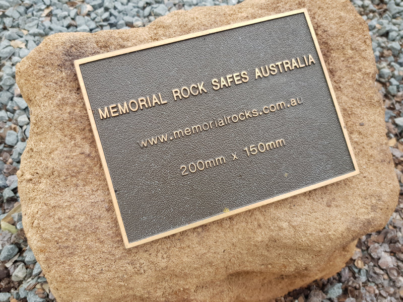 Memorial Rock Urn 1703 Large Sandstone – Memorial Rocks Australia