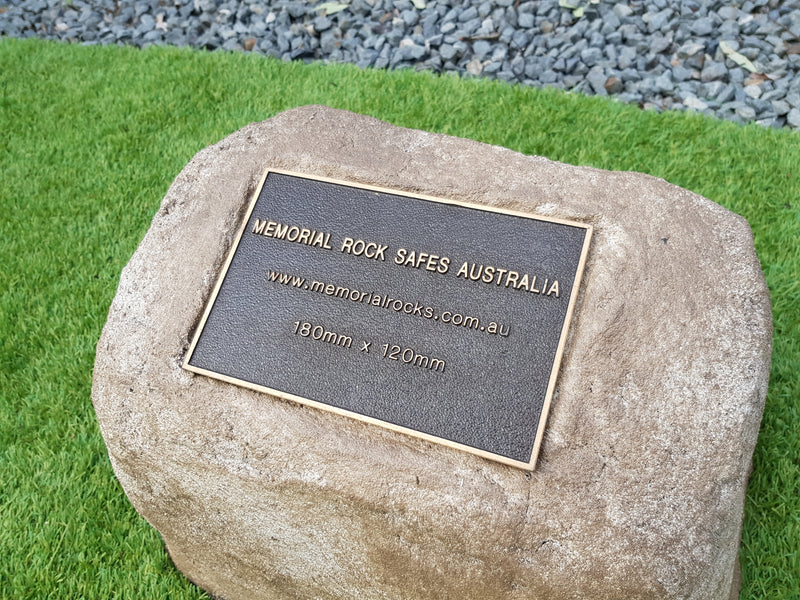 Large Memorial Rock Urn 1460 Novelty 'Headstone' – Memorial Rocks Australia