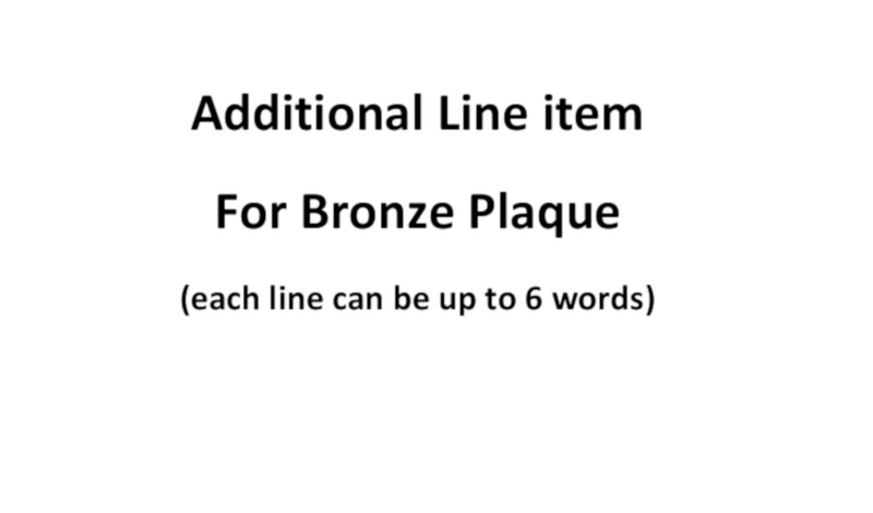 Additional Line Item – Memorial Rocks Australia